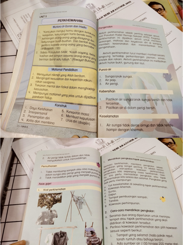 Ilmu Perkhemahan TKRSM | PDF