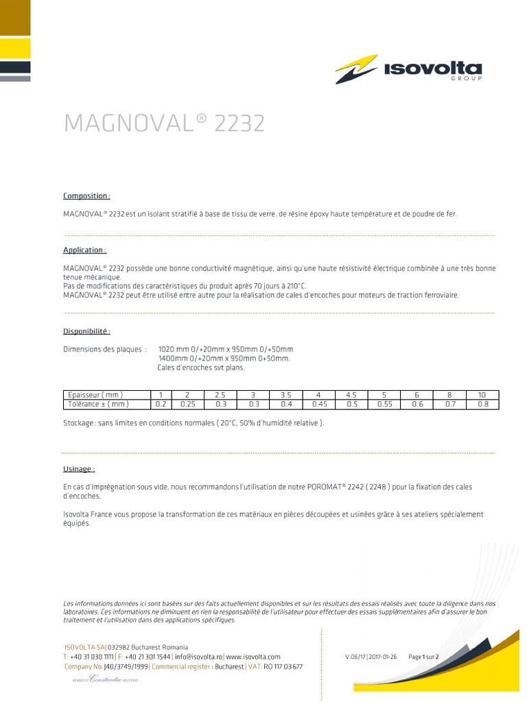 Magnoval 2232 Fra | PDF