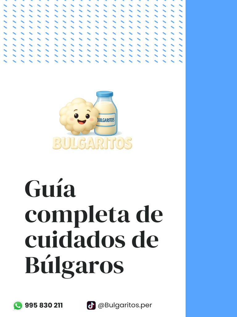 Cuidados Esenciales de los Búlgaros | PDF | Leche