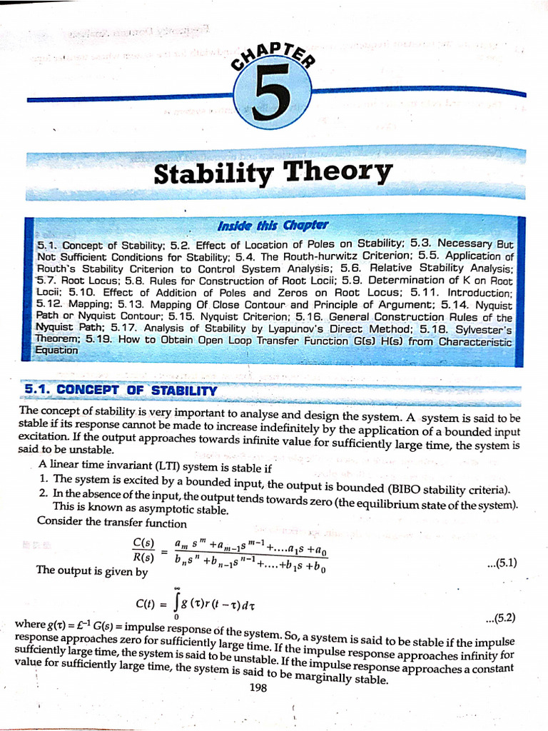 Routh Hurwitz Criterion | PDF