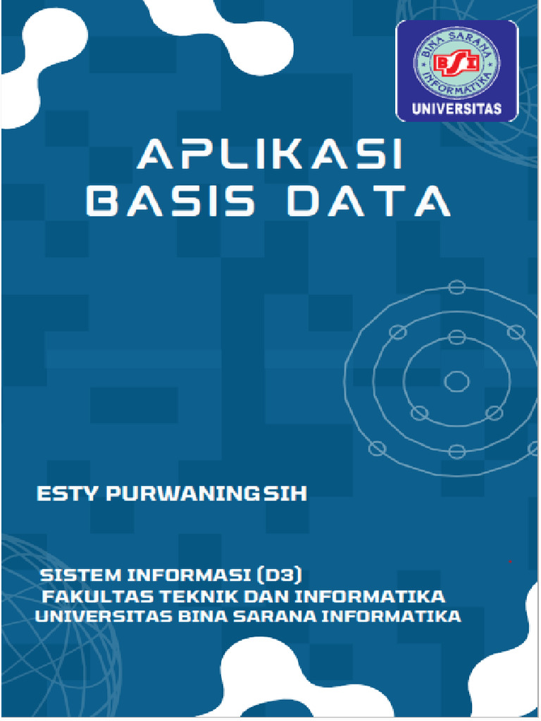 Modul Aplikasi Basis Data Esty Purwaningsih - 028108706 | PDF