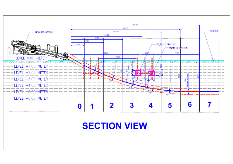 Bore Plan CP10 (Crossing Utilitas Existing KIIC) | PDF