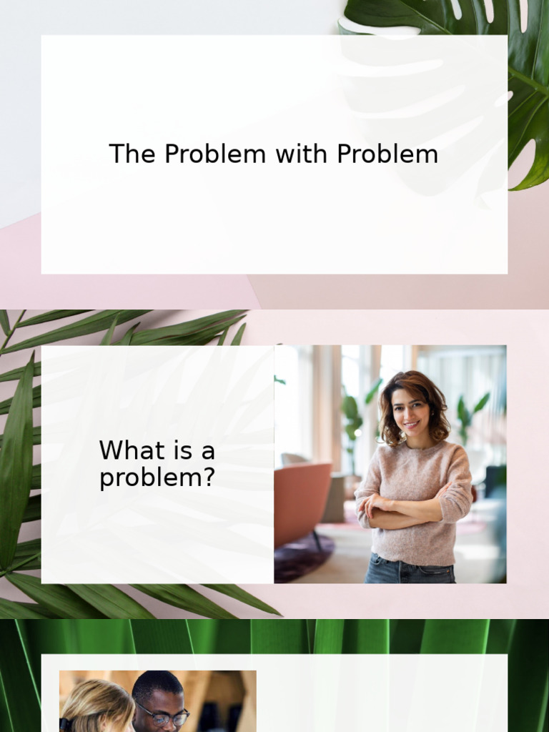 The Problem With Problem | PDF