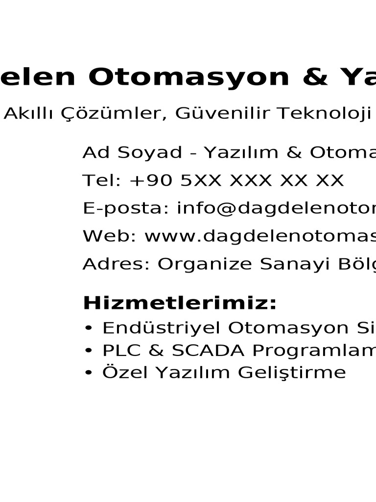 Dagdelen Kartvizit | PDF