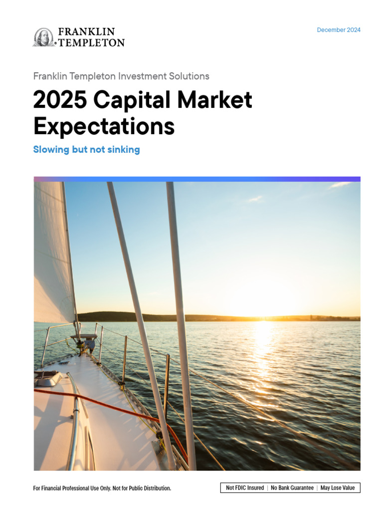 Capital Market Expectations 2025 Us | PDF | Inflation | Central Banks
