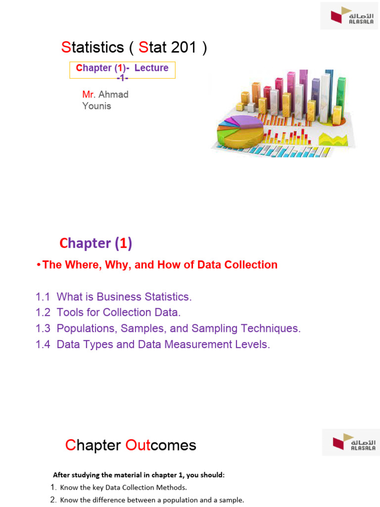 Lecture 1 Chapter 1 Stat | PDF | Statistics | Survey Methodology