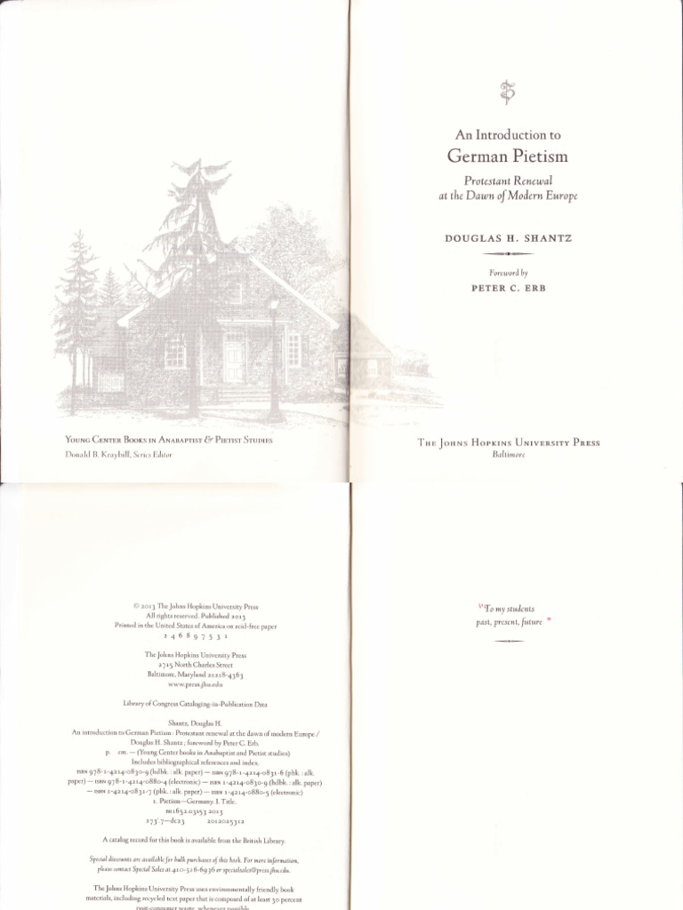 An Introduction To German Pietism | PDF