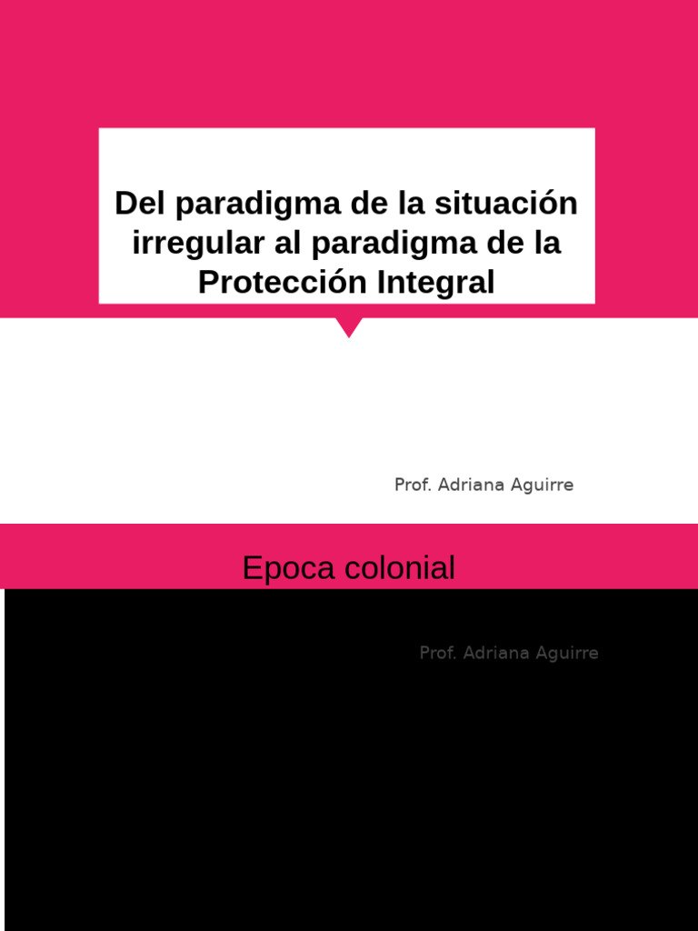 Cambio de Paradigma | PDF | Derechos de los niños | Violación