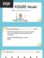 Understanding the ASSURE Model Steps | PDF | Learning | Instructional ...