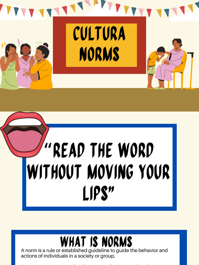 Filipino Mores and Cultural Norms | PDF | Taboo | Etiquette