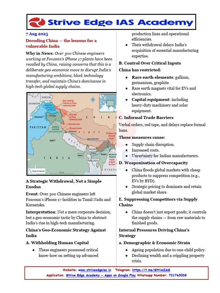 7 AUG - Daily Current Affairs PDF - 251002 - 191205 | PDF | Monetary ...