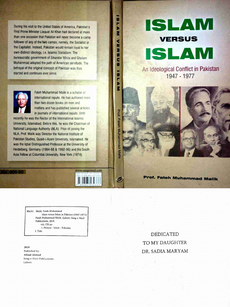 Islam V Islam (Ideological Conflict in Pakistan) Fateh Muhammad Malik ...