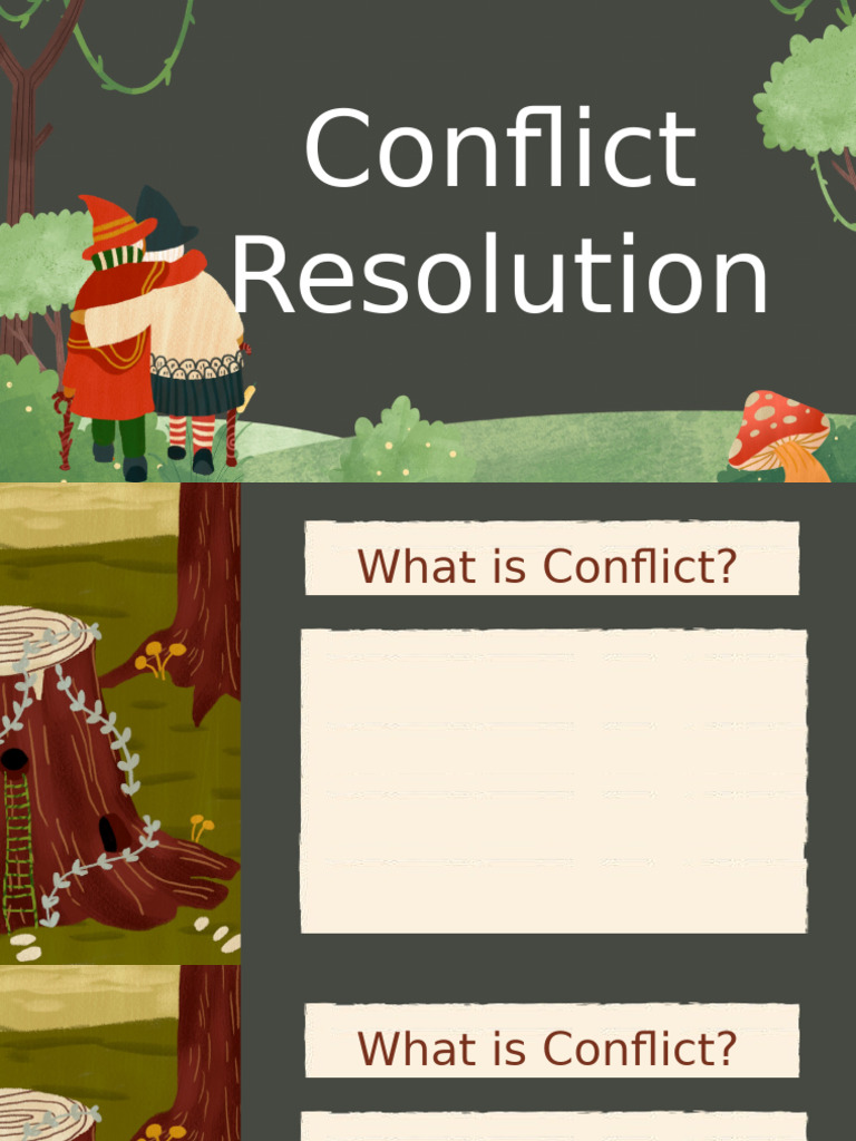 Effective Conflict Resolution Techniques | PDF