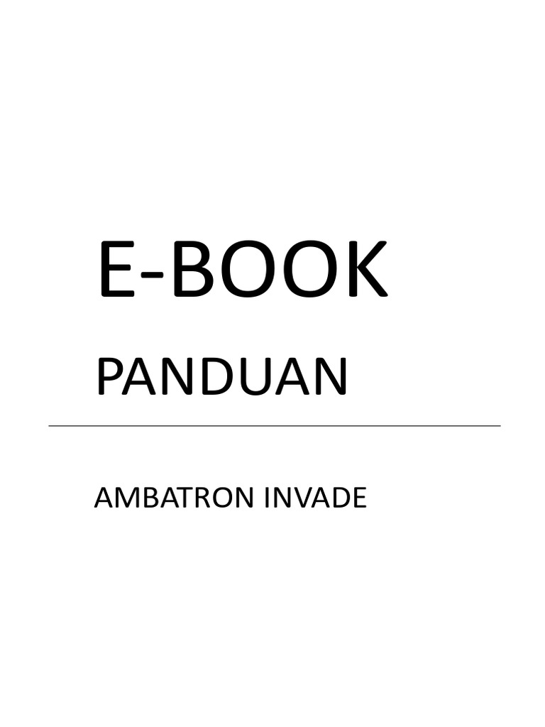 Panduan Lengkap Game Ambatron Invade | PDF
