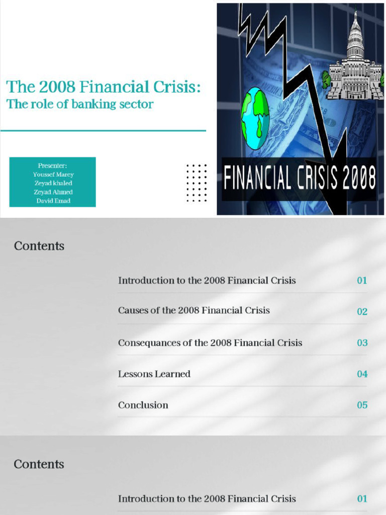 The 2008 Financial Crisis-3 | PDF