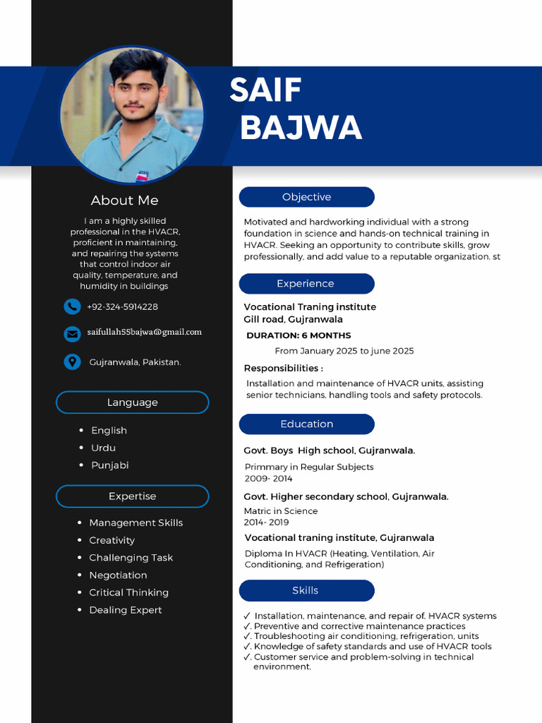 Black Modern Professional Resume 20250924 000621 0000 | PDF