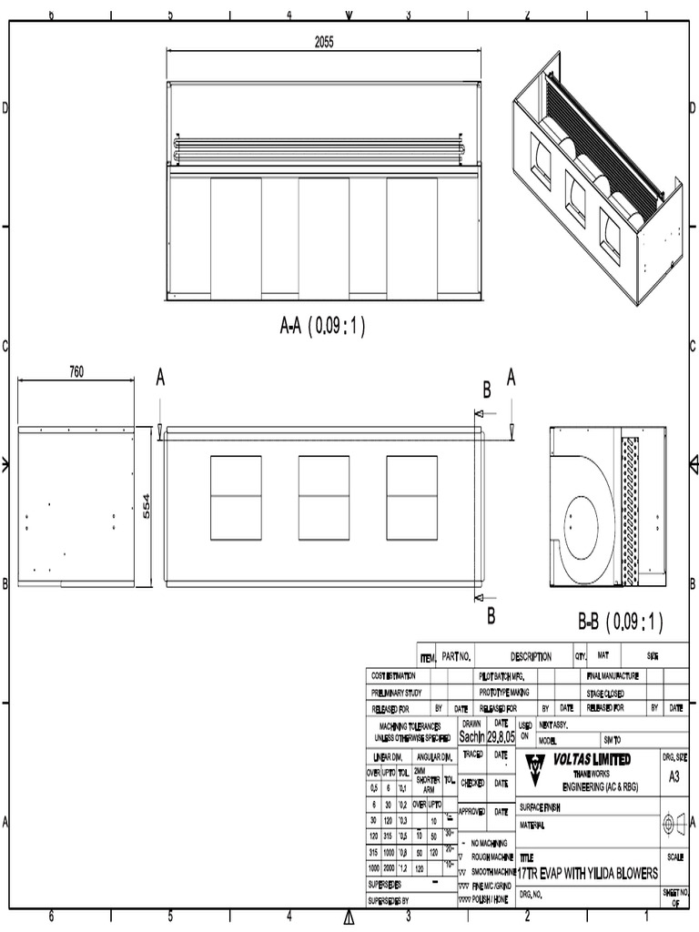 17 TR Evaporating Unit | PDF