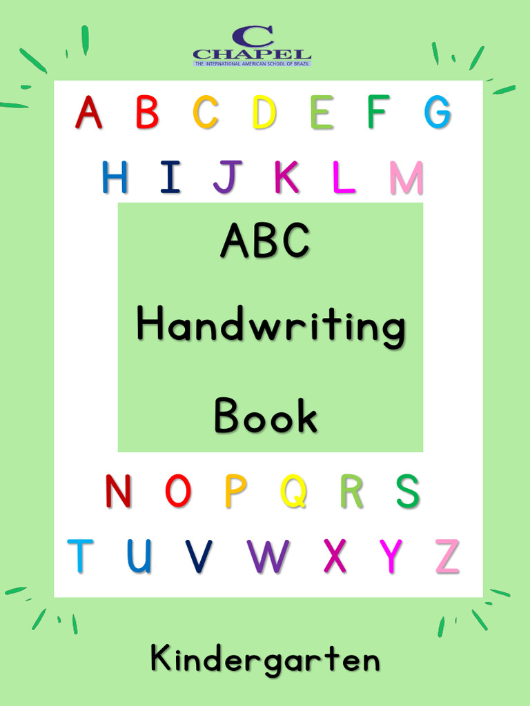 Kindergarten Handwriting Practice Guide | PDF