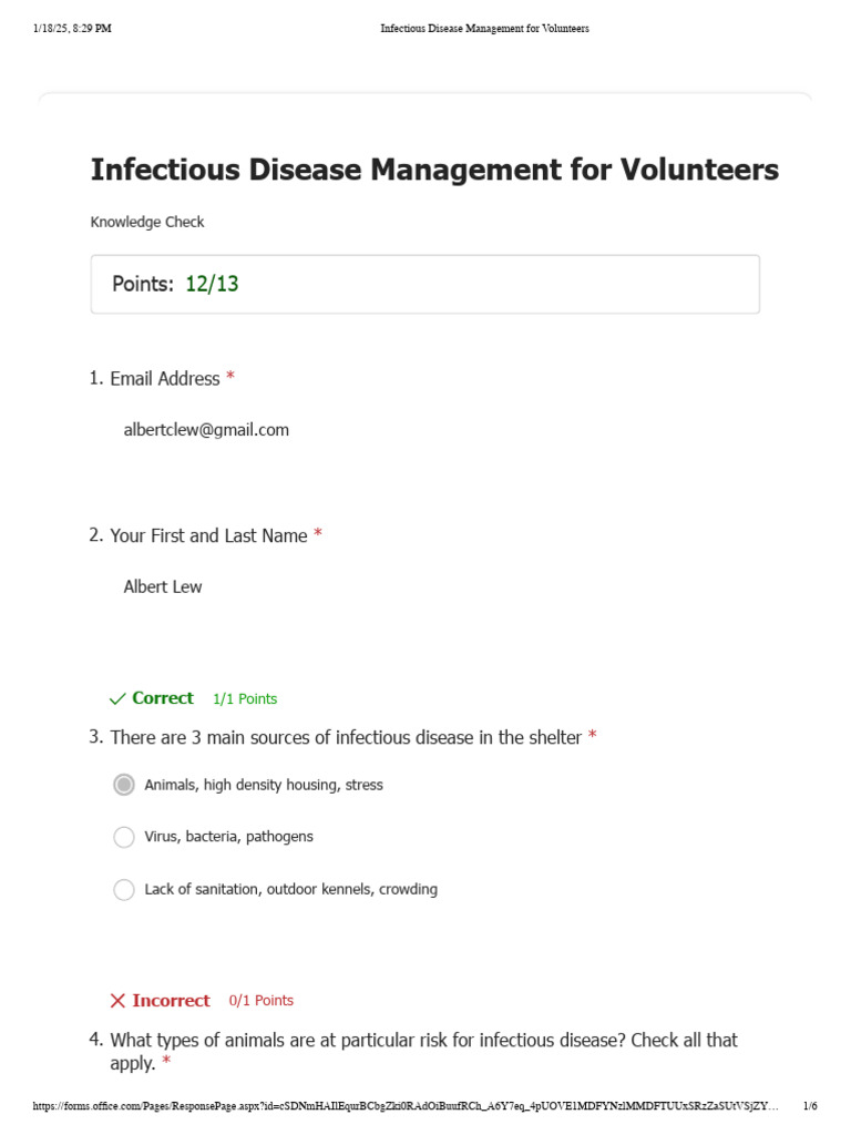 Infectious Disease Guide for Volunteers | PDF | Immunology | Diseases ...