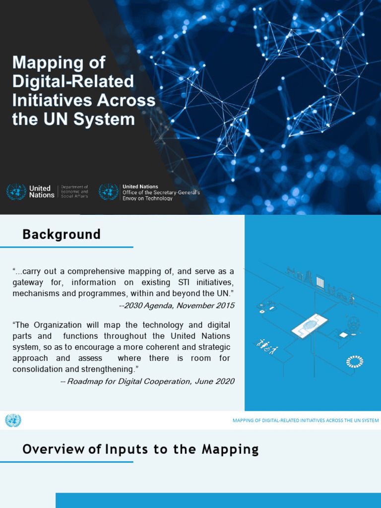 UN Digital Initiatives Mapping Report | PDF | Global Politics ...