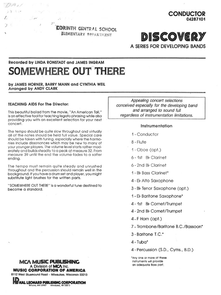 Somewhere Out There | PDF
