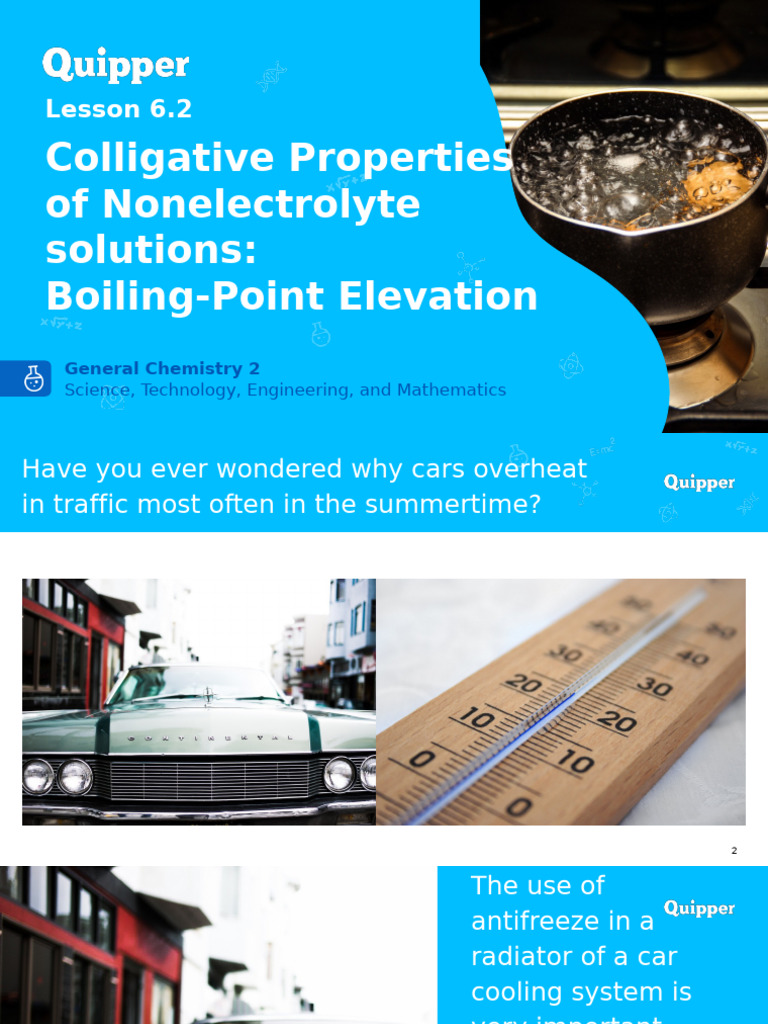 Colligative Properties: Boiling & Freezing Points | PDF | Phases Of ...