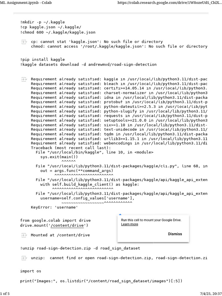 ML Assignment - Ipynb - Colab | PDF | Software | Computer File Formats