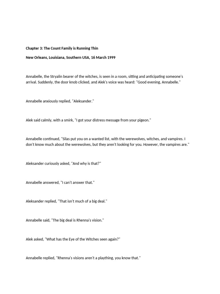 The Shadow We Wear Chapter 3 | PDF