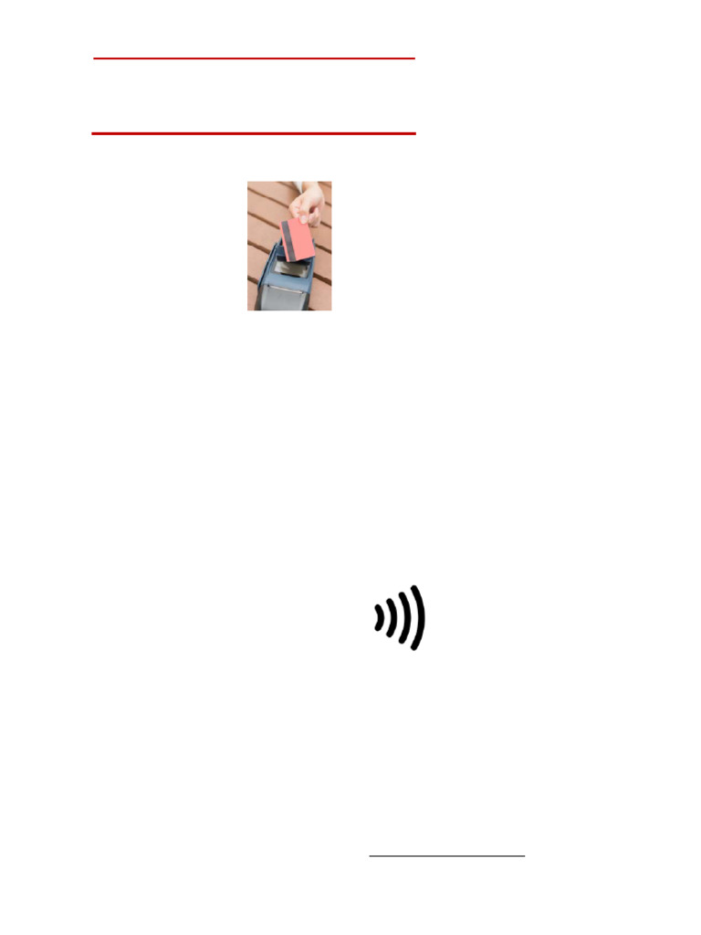 En Contactless Leaflet-Erpb | PDF | Emv | Debit Card