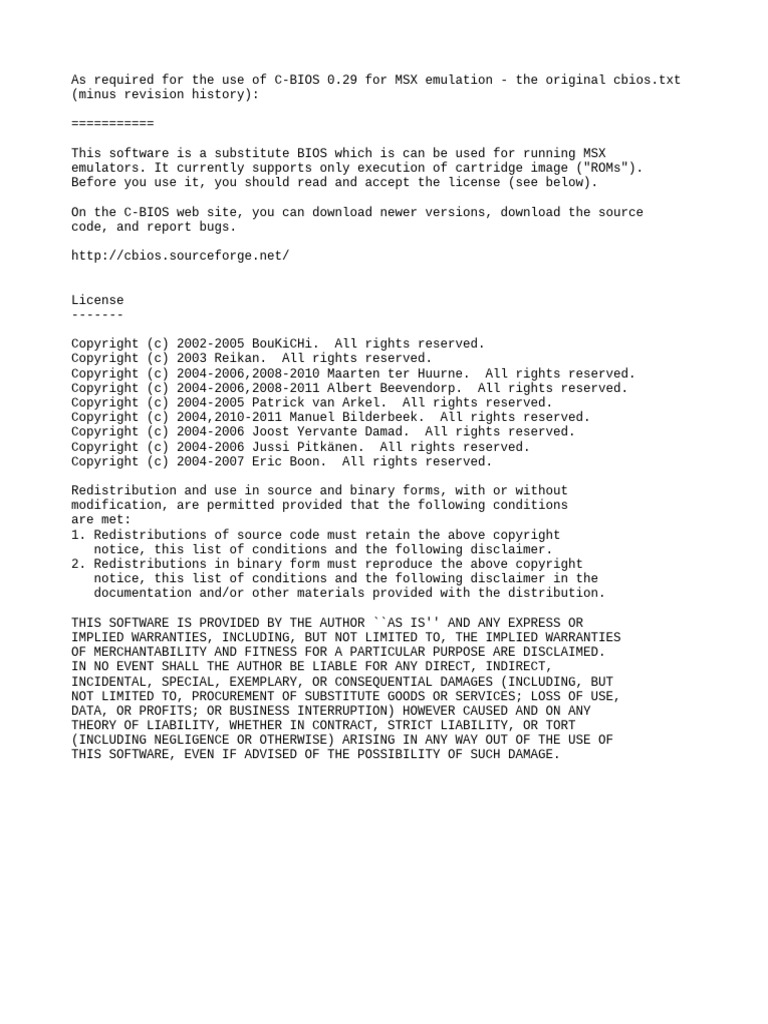 Cbios | PDF