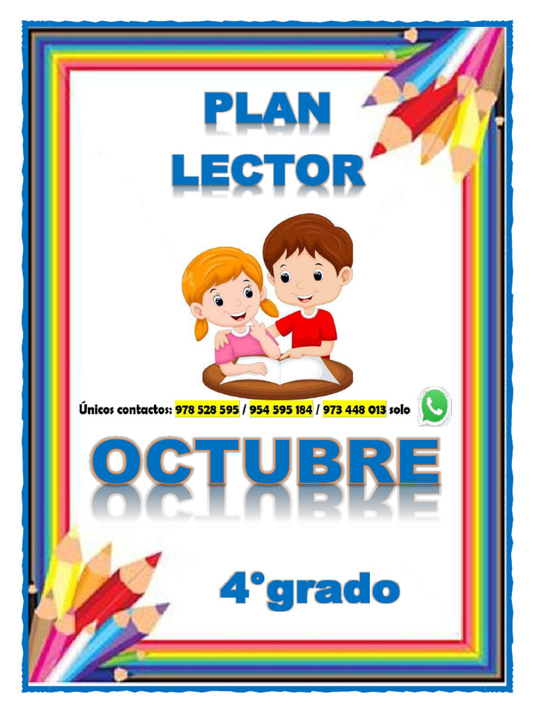 Plan Lector para Cuarto Grado: Octubre | PDF | Tierra | Temblores