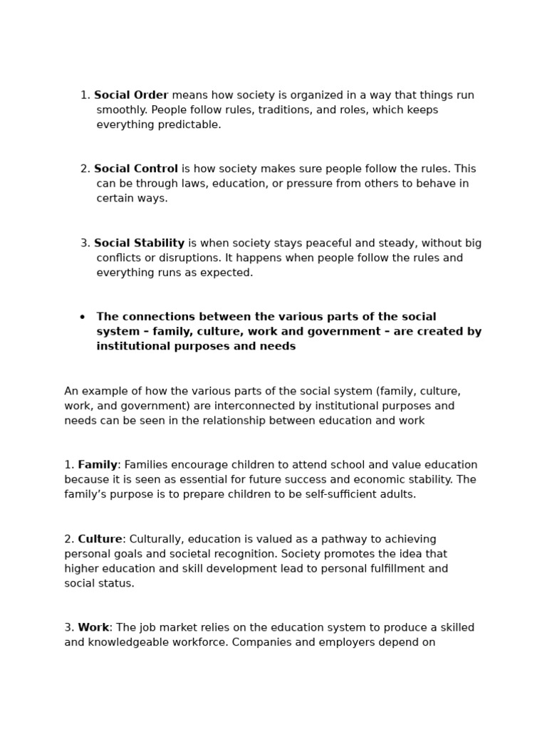 Sociology Notes 20 Sep Lecture | PDF | Employment | Social Psychology