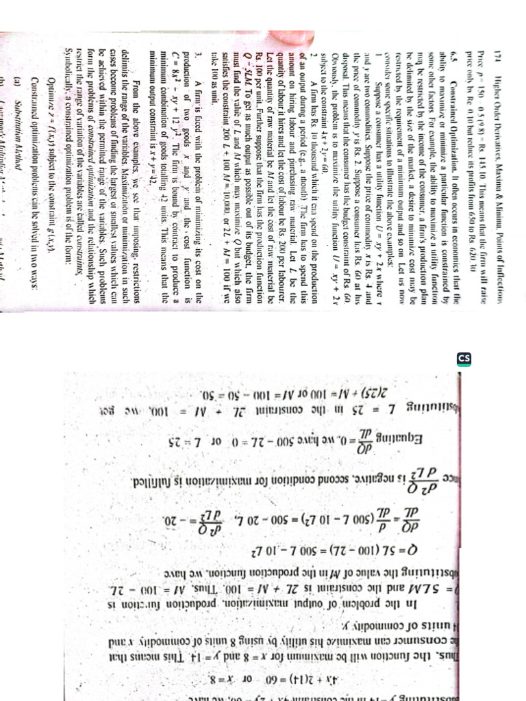 Math Eco Chapter#6 Part 2 | PDF