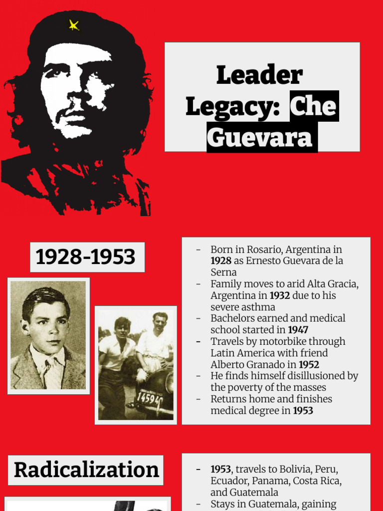 Che Guevara's Political Legacy Presentation | PDF | Che Guevara | Cuba