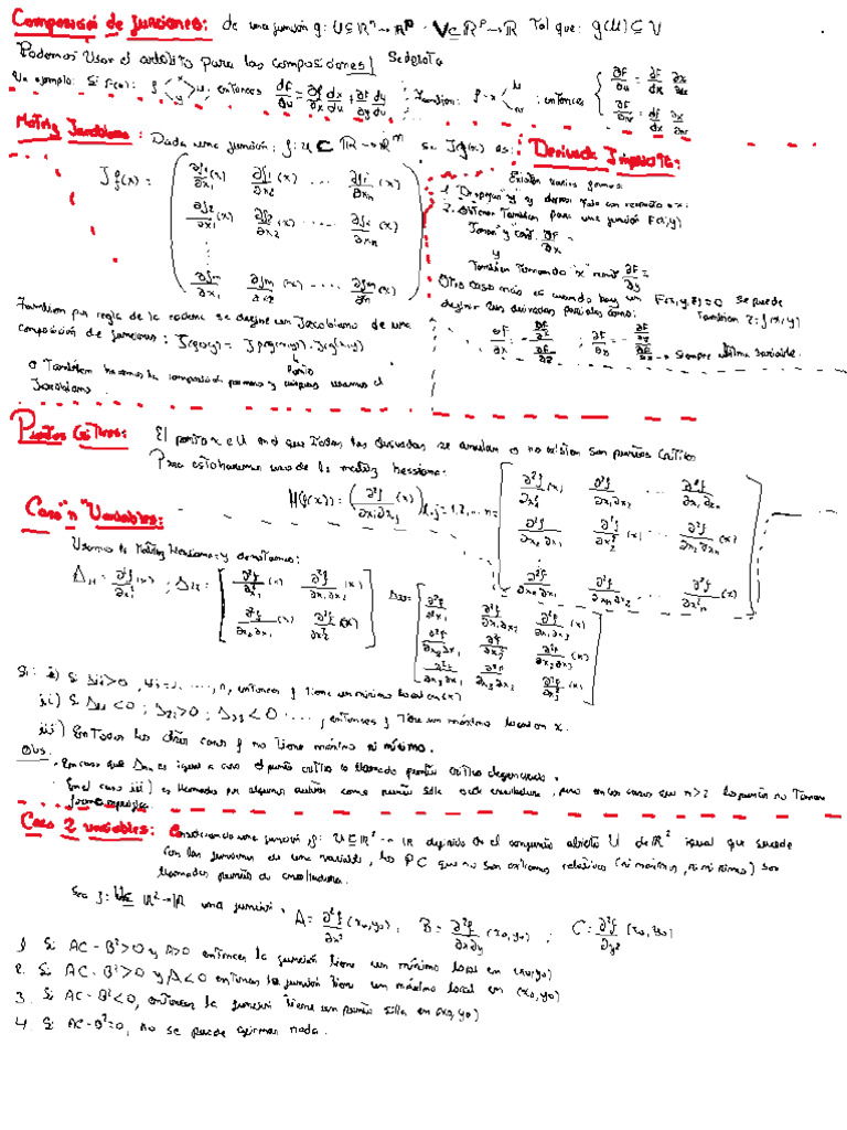 Formulario de Calculo 2 | PDF