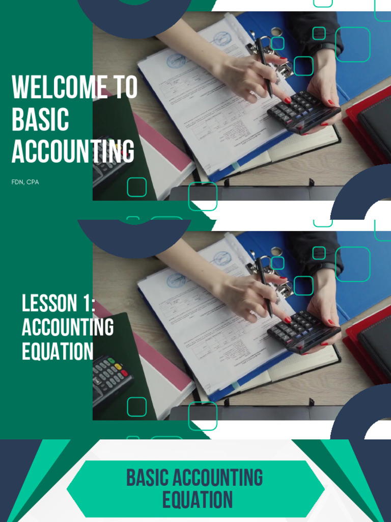 Basic Accounting Equation Explained | PDF | Equity (Finance ...