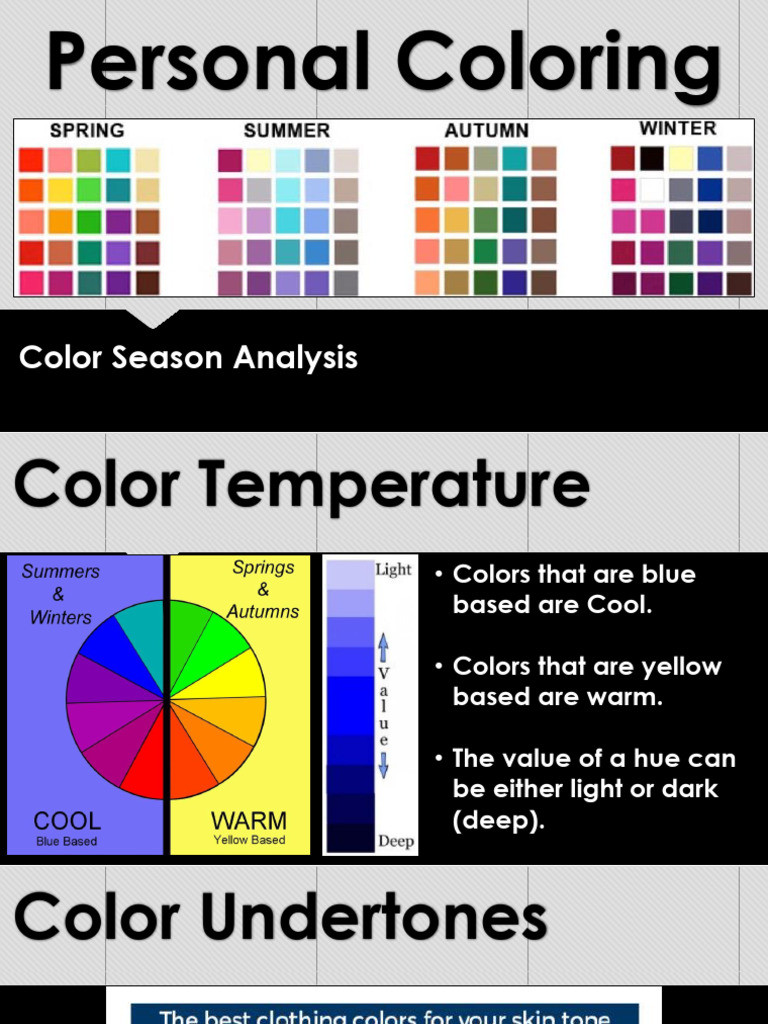Personal Color Season Guide | PDF | Color | Graphic Design