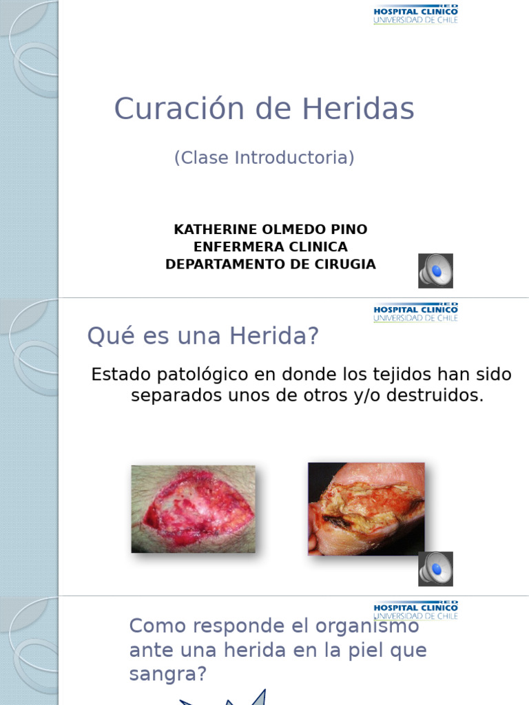 Curación de Heridas 1 | PDF | Herida | Curación