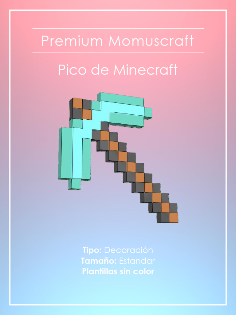 Plantillas de Pico de Minecraft | PDF