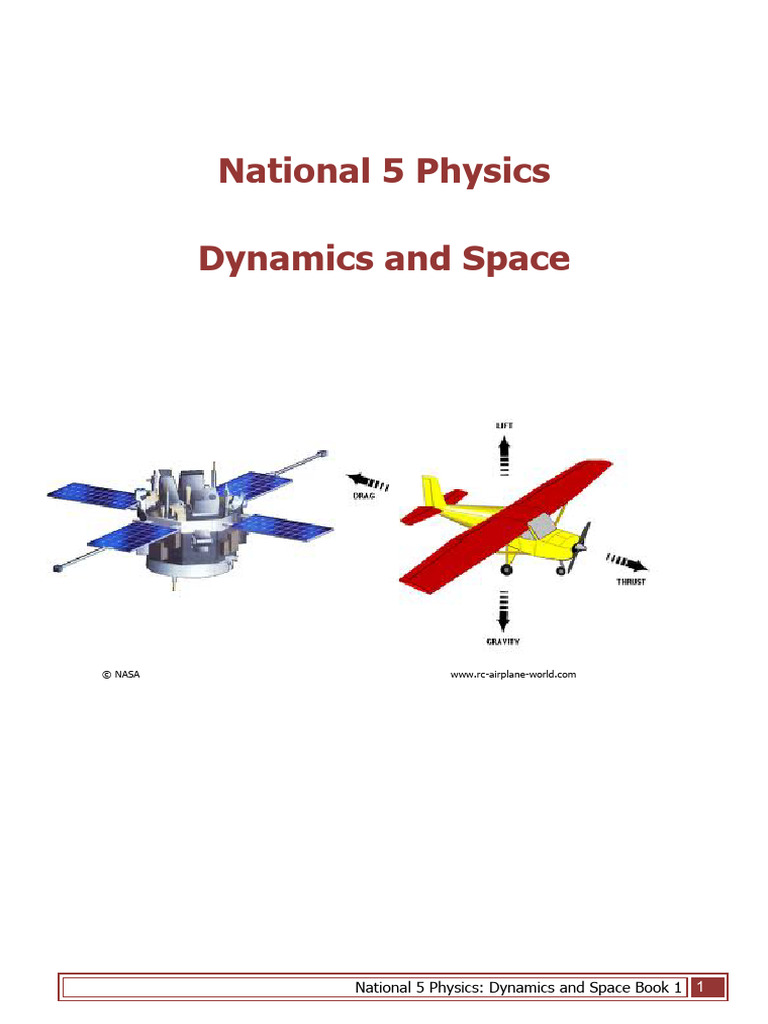 National 5 Physics: Dynamics Overview | PDF | Force | Weight