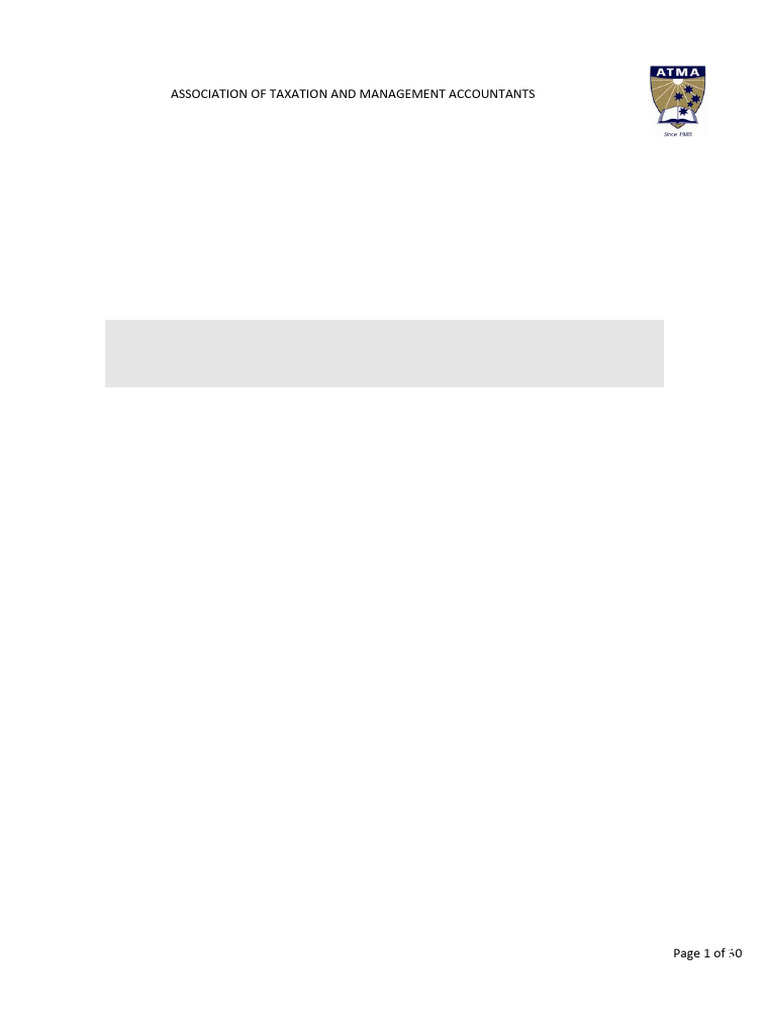 ATMA QA Evaluation Questionnaire | PDF | Audit | Taxes