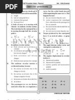 Uniform Circular Motion Problems With Answers | PDF | Acceleration | Force