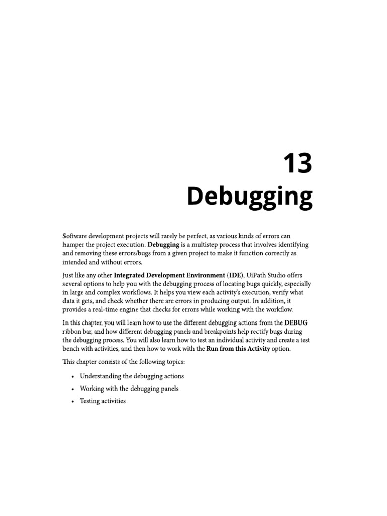 Debugging Tools and Breakpoints Guide | PDF