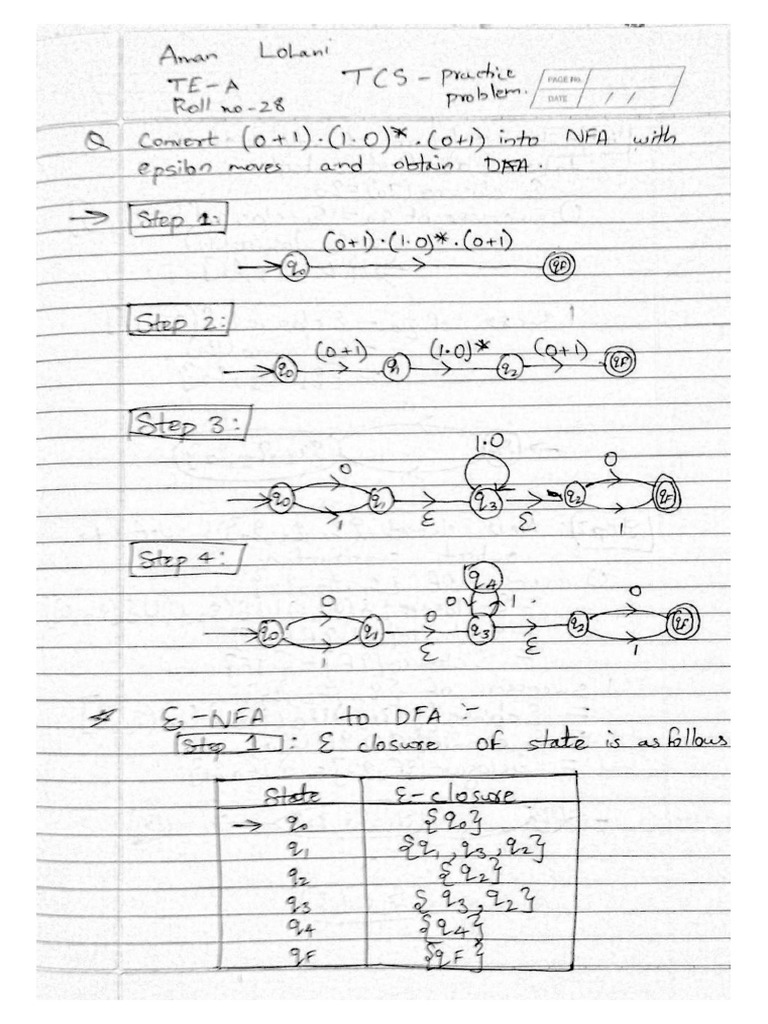 TCS TE-A 28 Pracpro | PDF