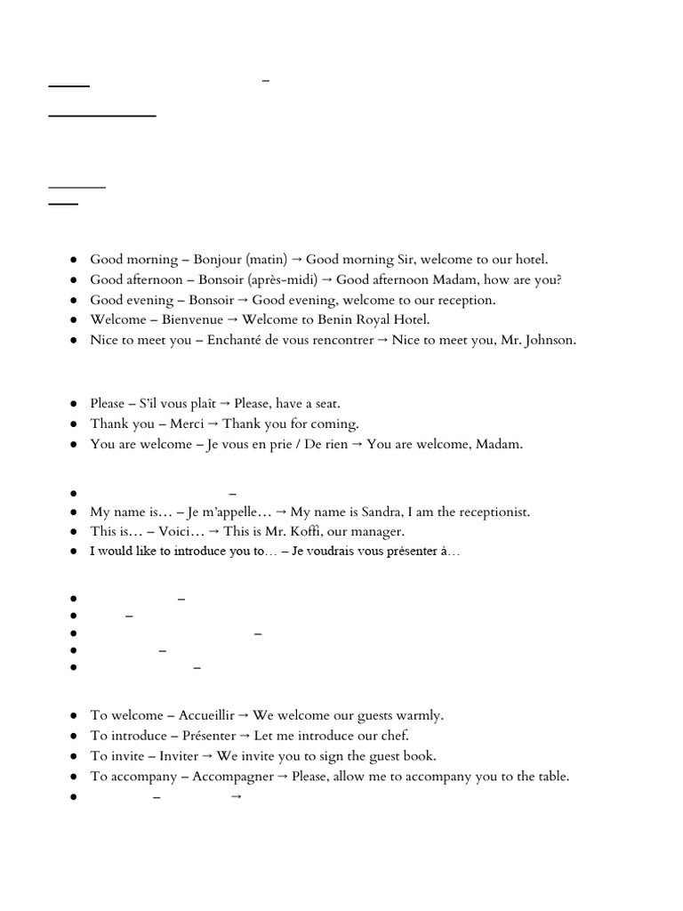 Lesson On Greetings and Introductions | PDF
