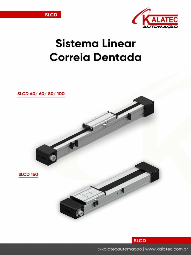 SLCD Transportador Linear de Correia Dentada Kalatec 1 | PDF