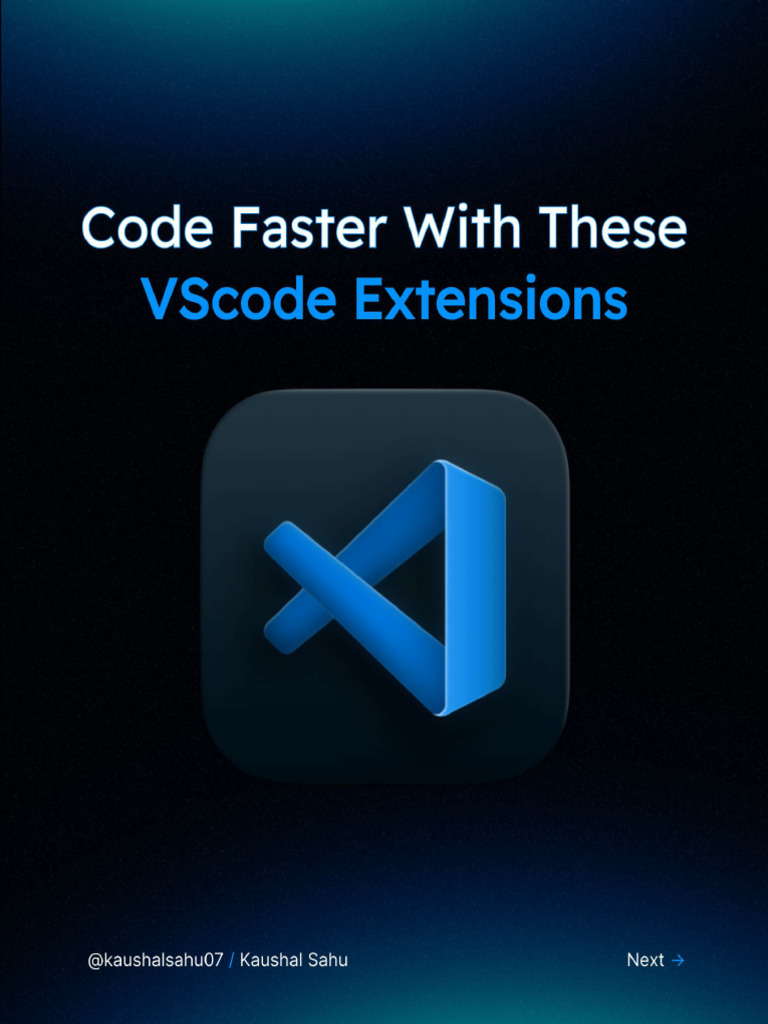Best Vscode Extensions | PDF