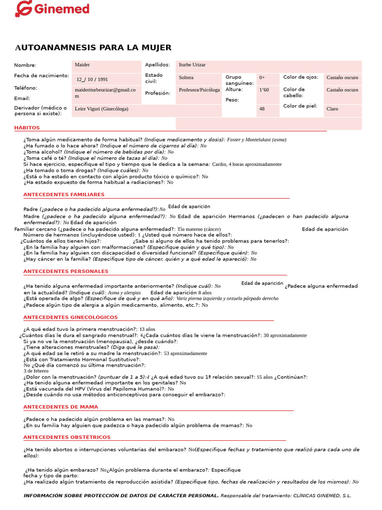 Documento Completo | PDF | Menstruación | Especialidades Medicas