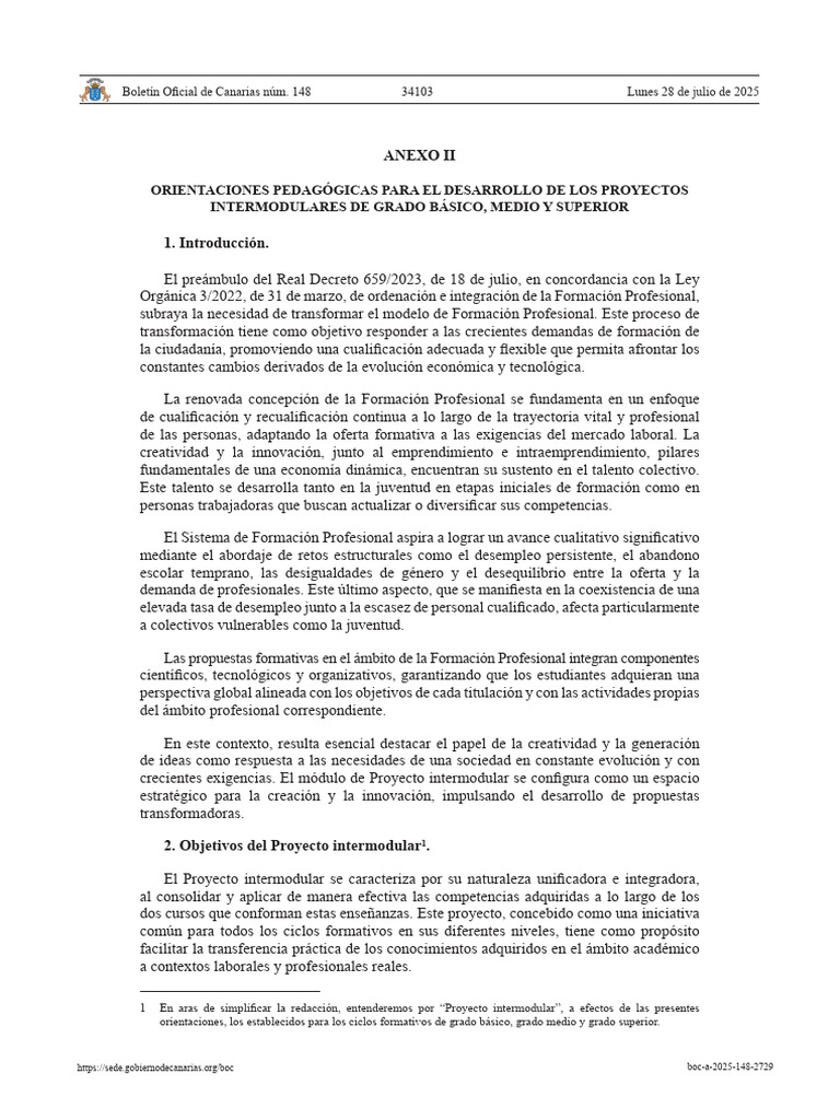 Anexo 2 Instrucciones Proyecto Intermodular FP 25 26 | PDF | Evaluación | Maestros