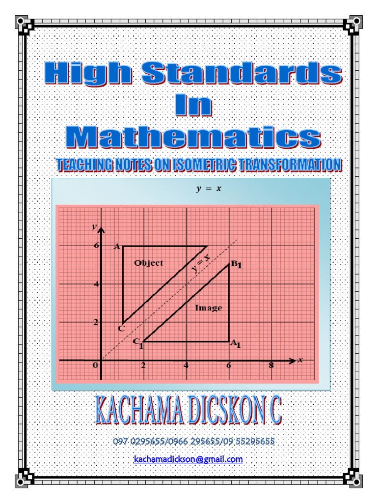 Isometric Transformations in Geometry | PDF | Cartesian Coordinate ...